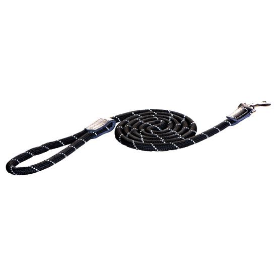 Rogz Rope Lead (Black) | Absolute Pets