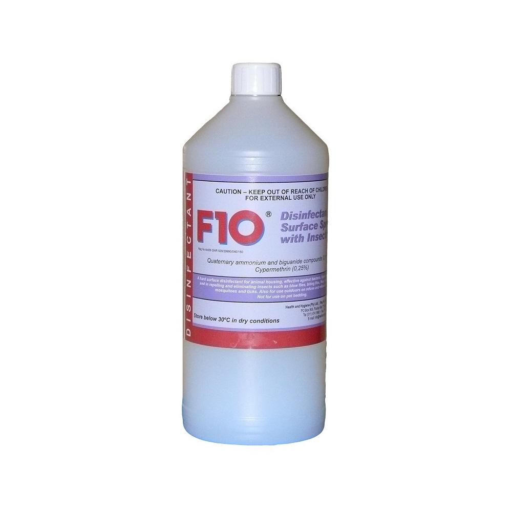 F10 Disinfectant Surface Spray with Insecticide 1L | Absolute Pets