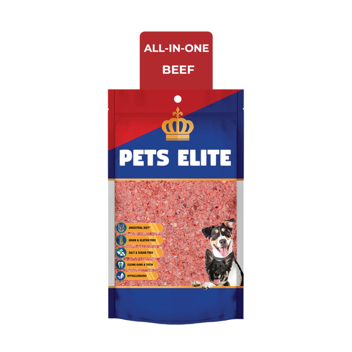 Pet's Elite Mince 500g (Beef) | Absolute Pets