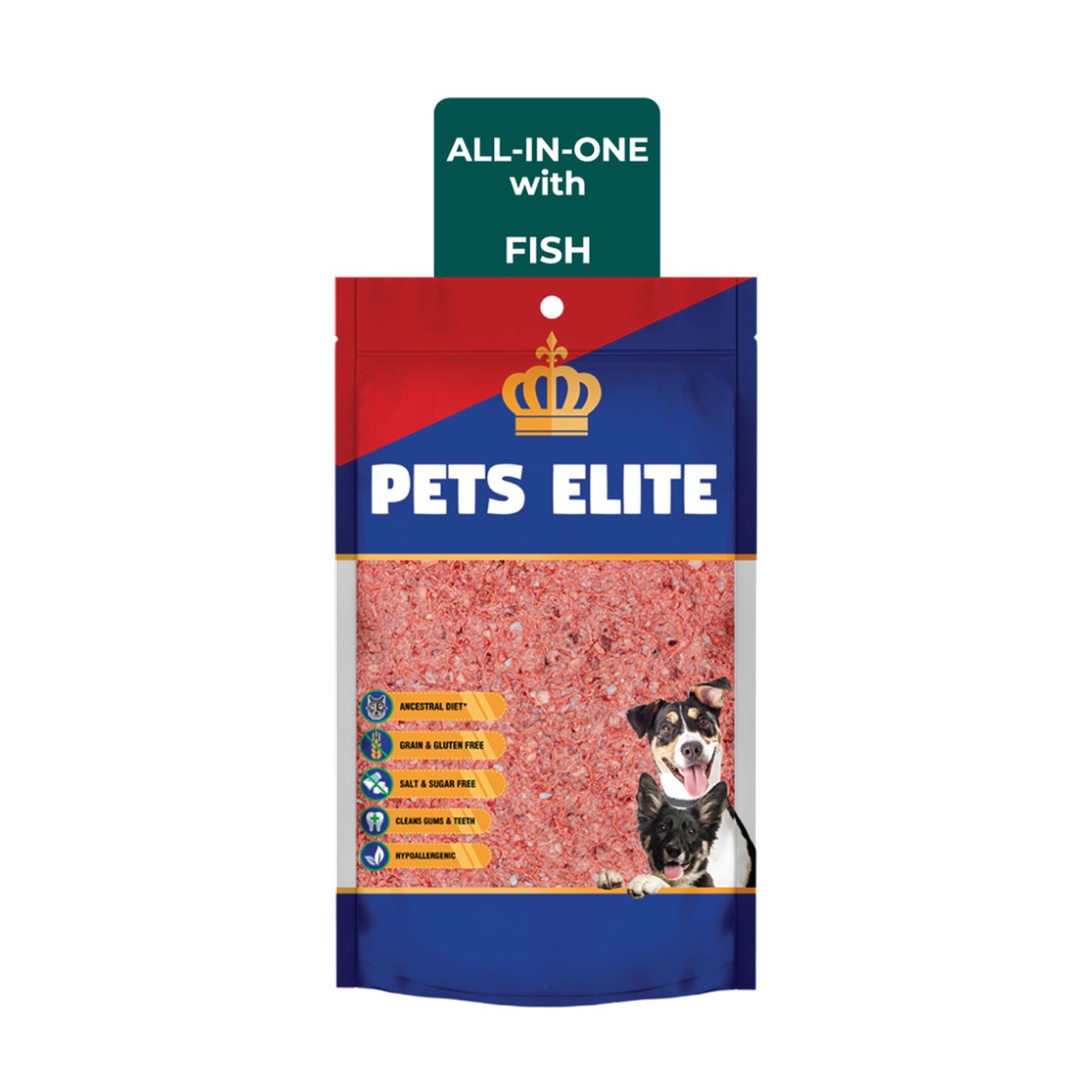 Pet's Elite Mince 500g (Fish) | Absolute Pets