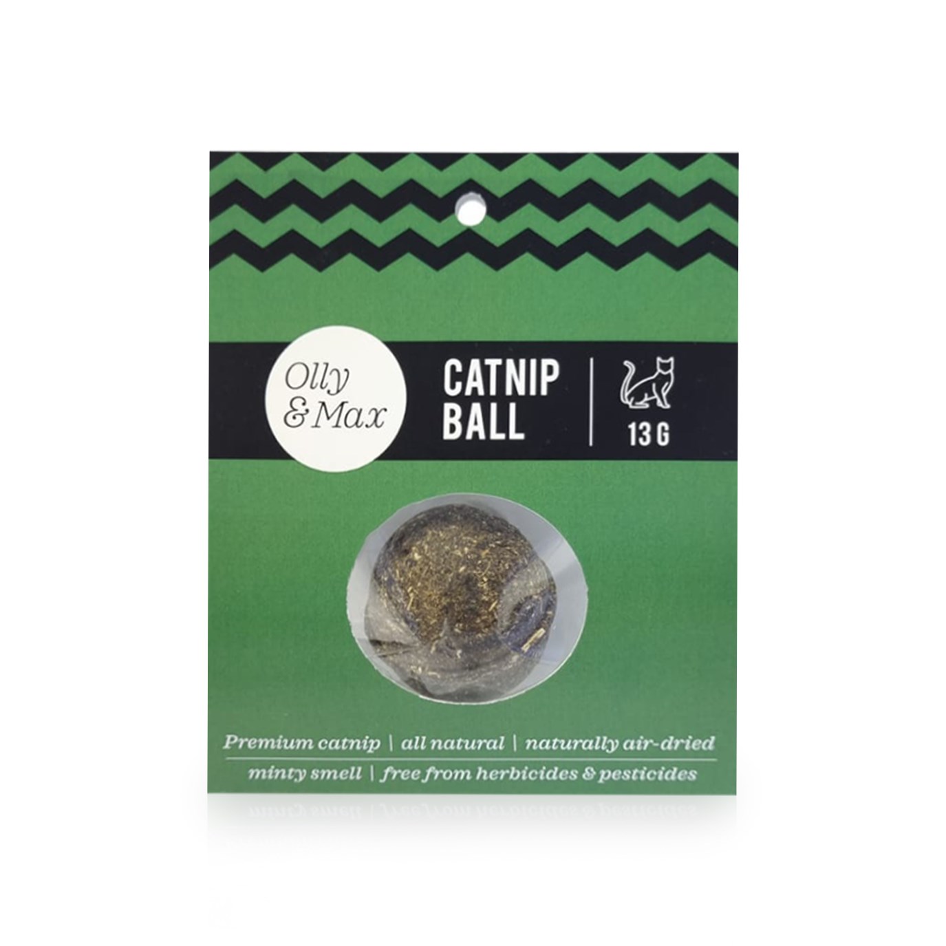 Olly & Max Catnip Ball | Absolute Pets