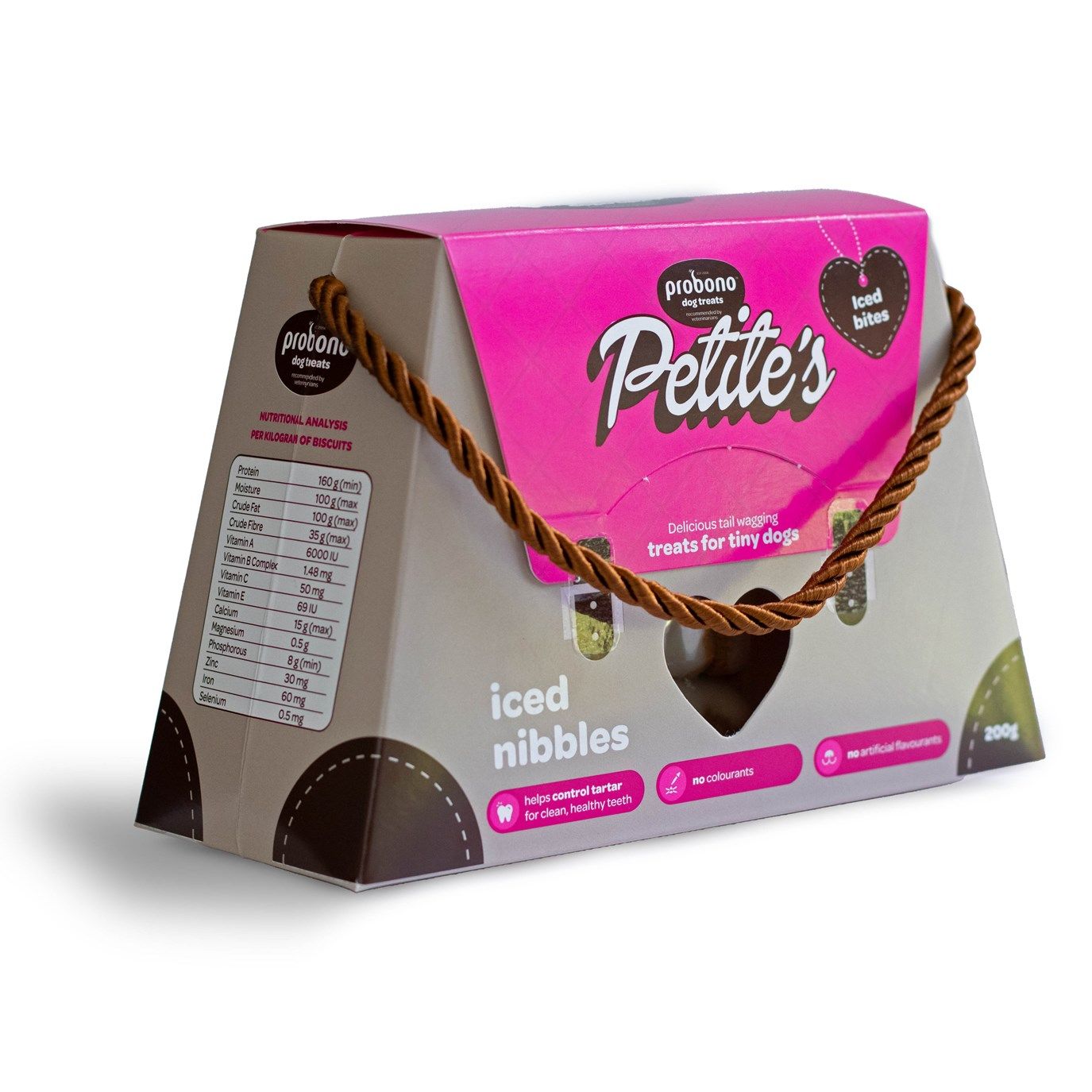 Probono Petite Iced Nibbles 200g | Absolute Pets