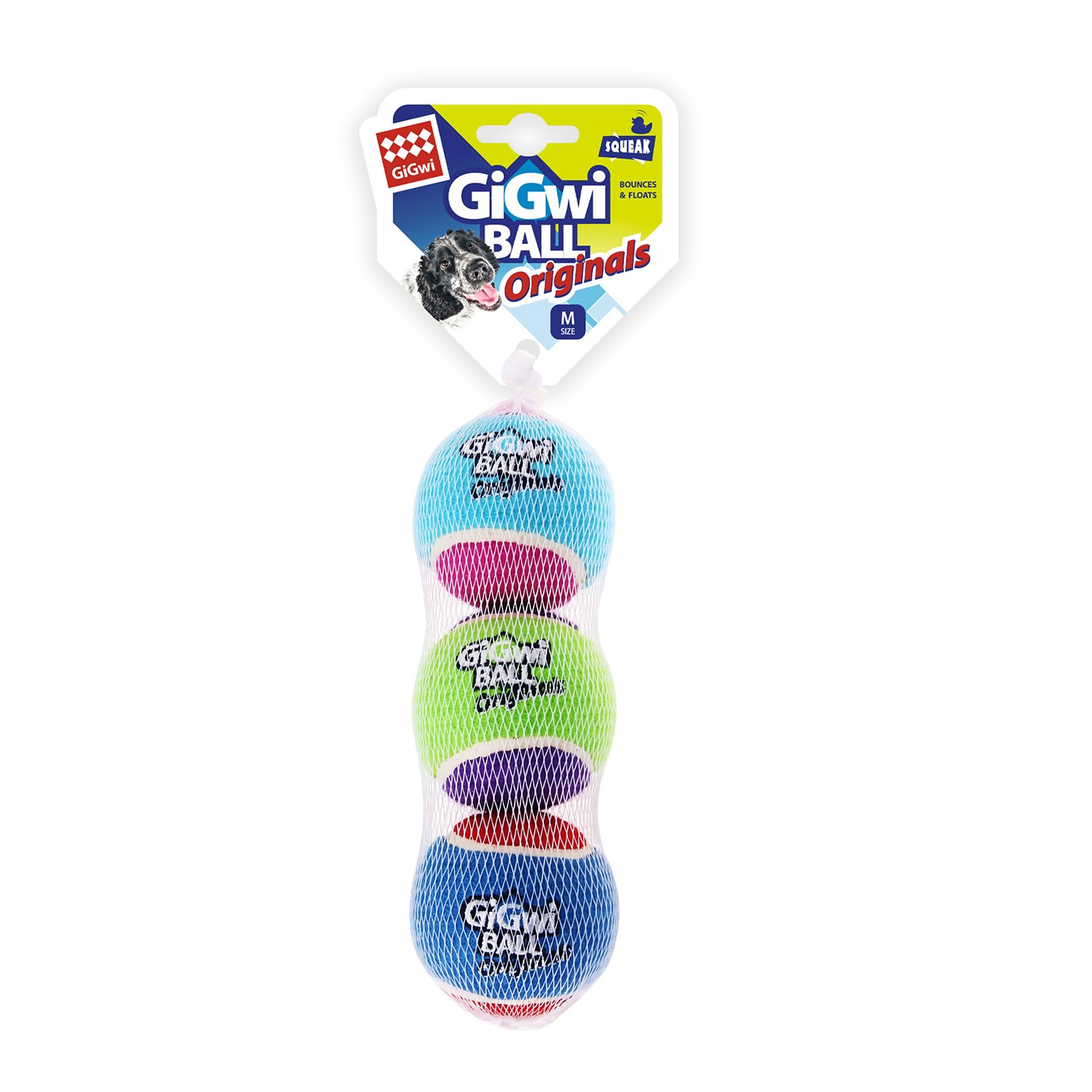 GiGwi Original Medium Balls (3 pack) | Absolute Pets