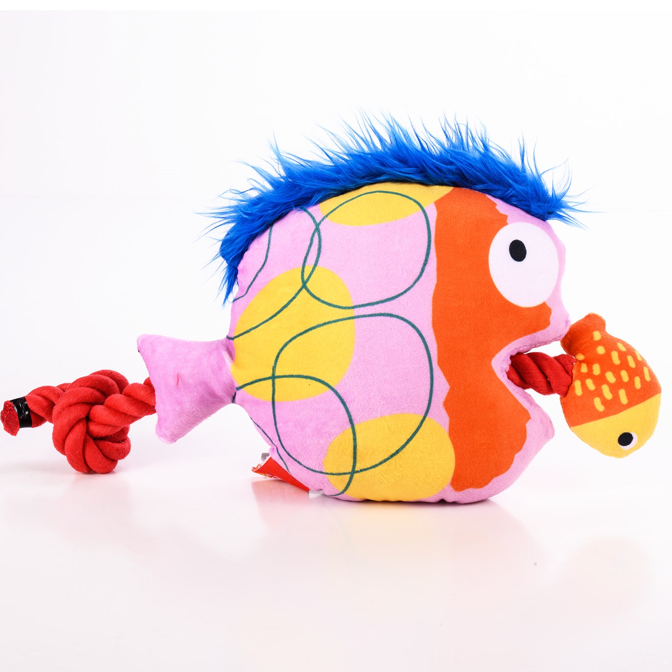 Dog's Life Big Fish VS Small Fish (Pink) | Absolute Pets