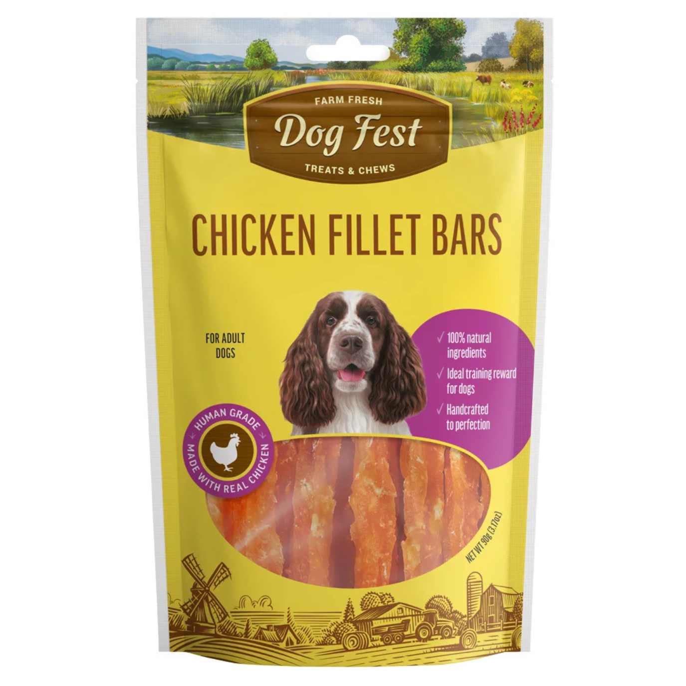 Dog Fest Chicken Fillet Bars | Absolute Pets